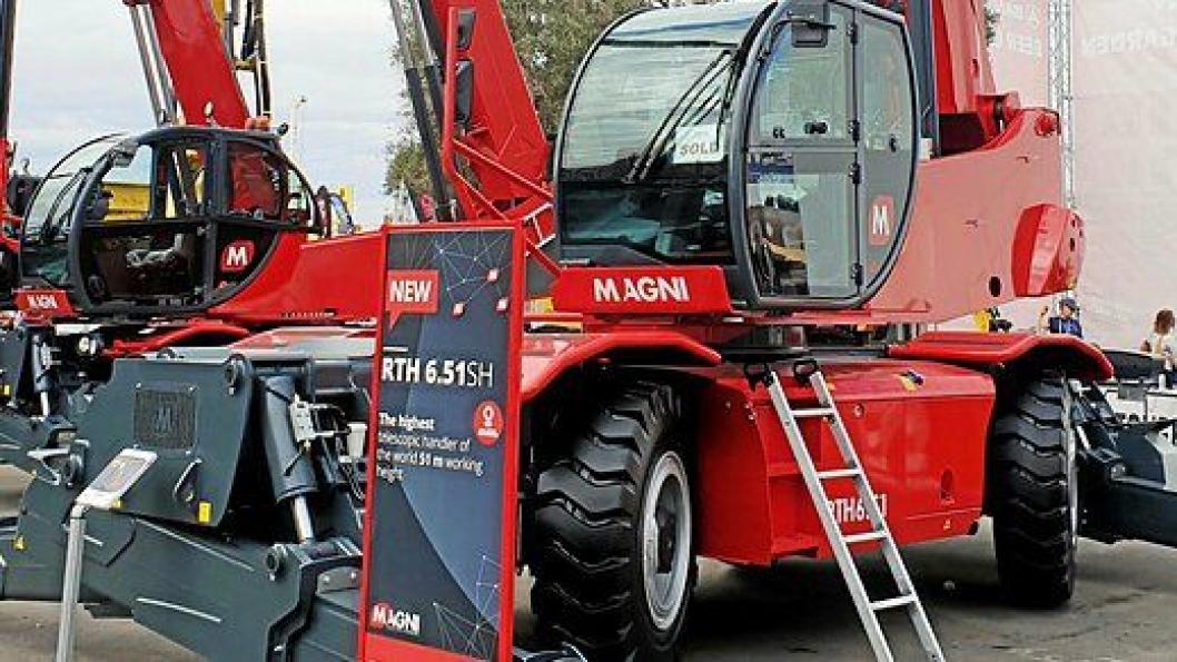 Verdens høyest-rekkende teleskoptruck